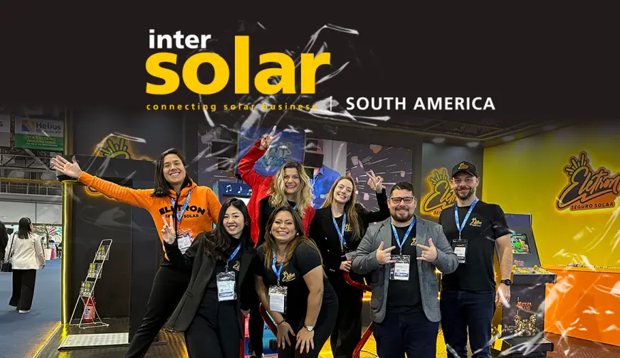 5 anos da Elétron na Intersolar South America - Blog Elétron Seguro Solar